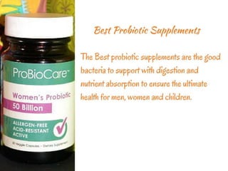 Lactose free probiotics | PPTX