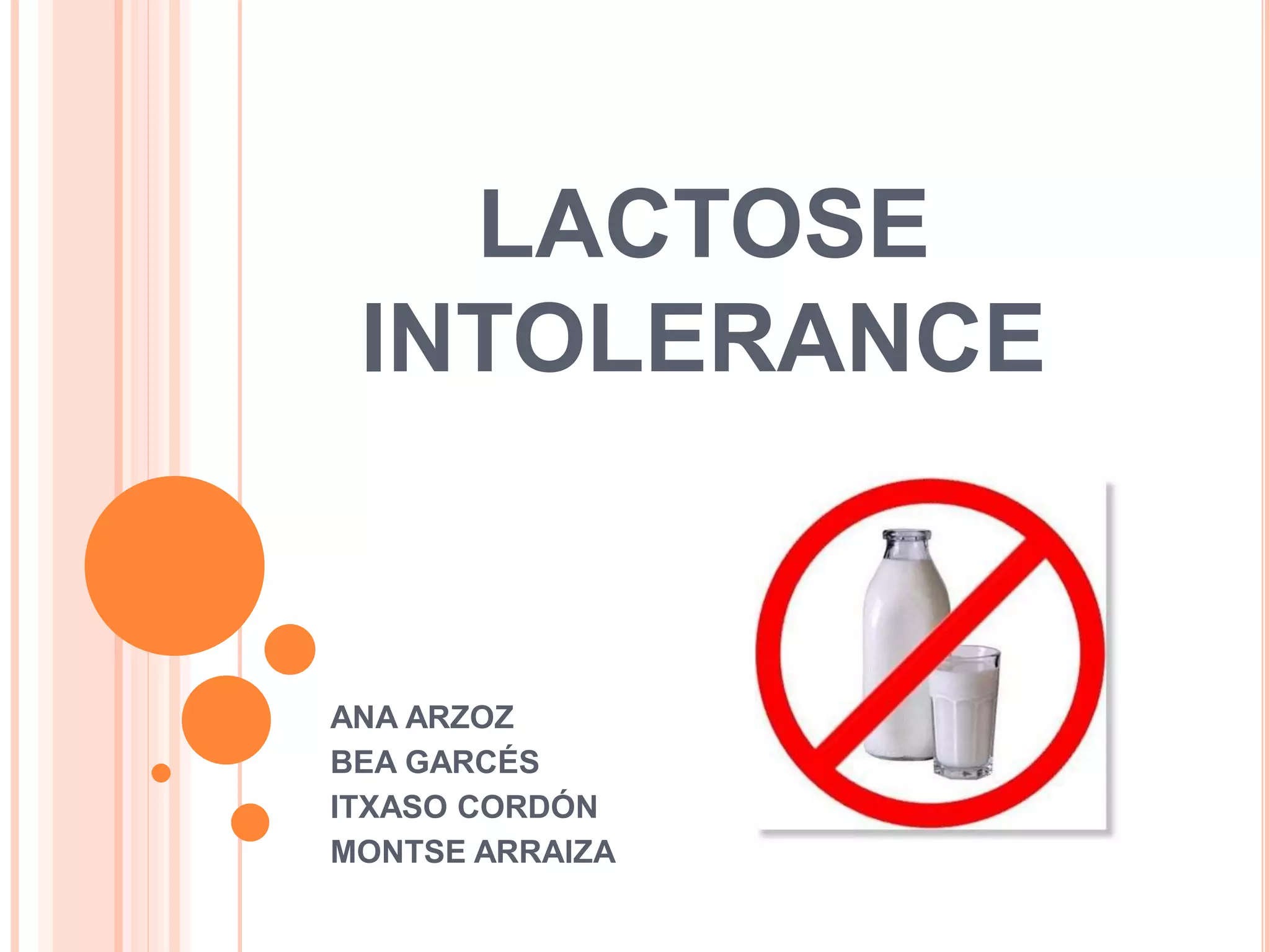 Lactose intolerance | PPTX