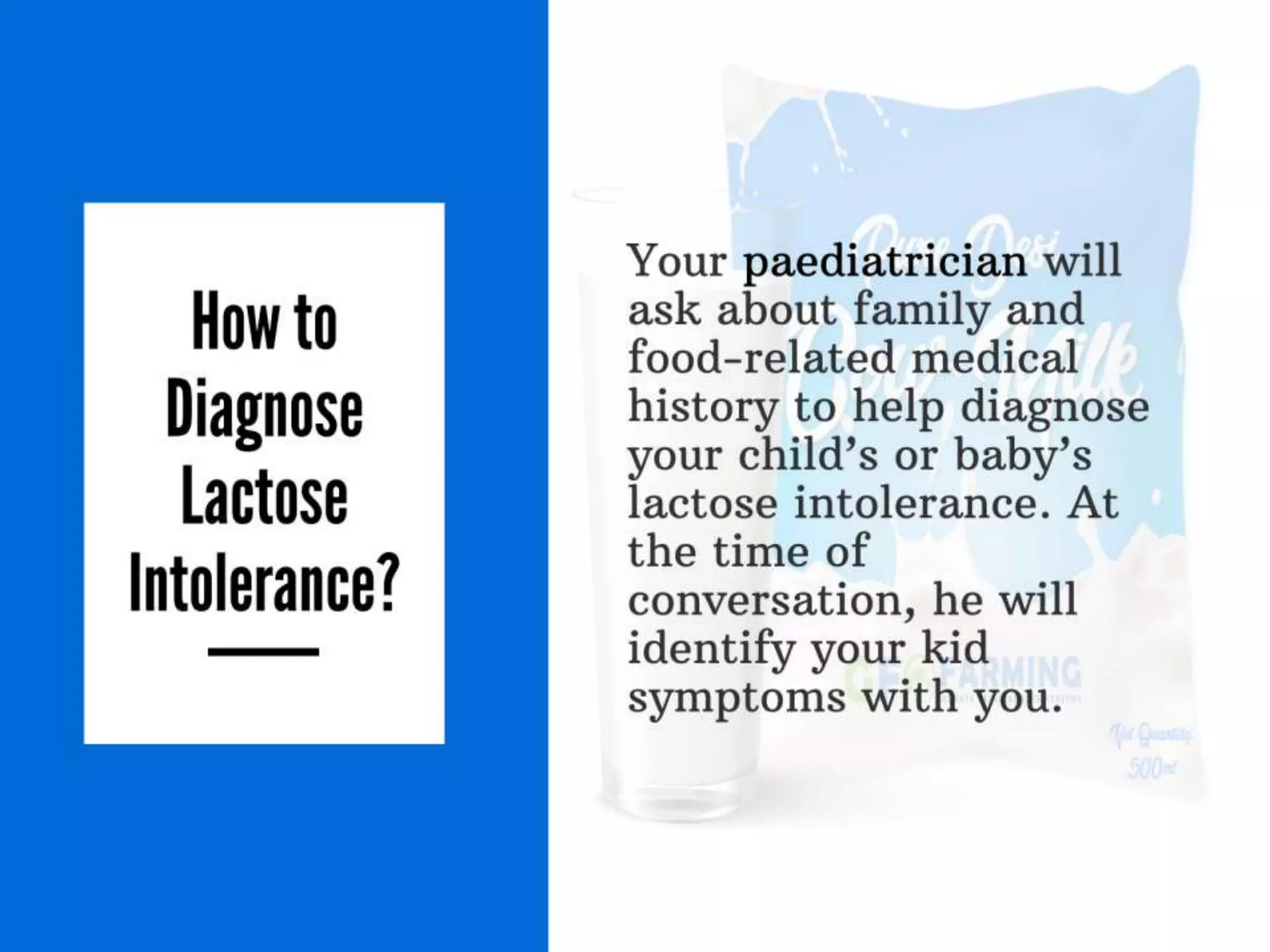 Is Lactose Intolerance Found in Kids? | GFO Farming | PPTX