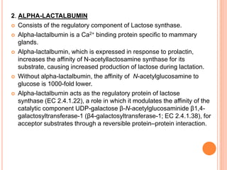 LACTOSE SYNTHASE.pptx