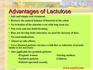 Lactulose The physiological bowel and stool regulator | PPT