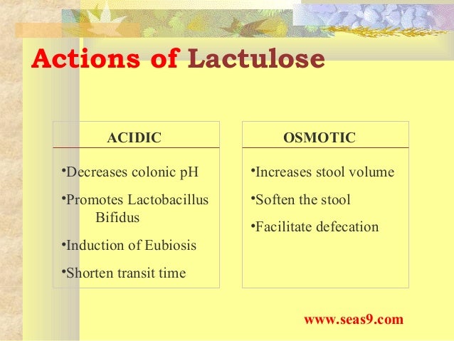 Lactulose The physiological bowel and stool regulator