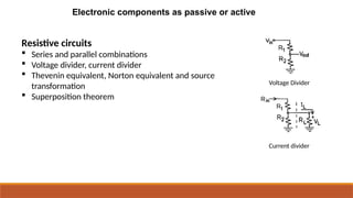 Basic Electronics (EC20201 course) presentation (IIT KGP) | PPTX