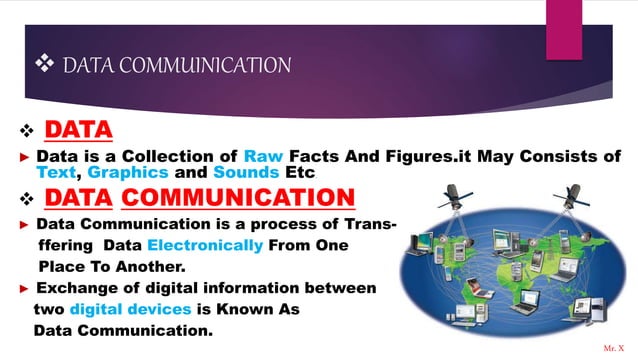 Lacture#1 Data communiucation | PPTX