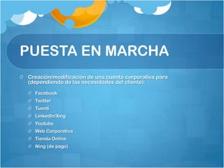 Propuesta Community Manager | PPTX
