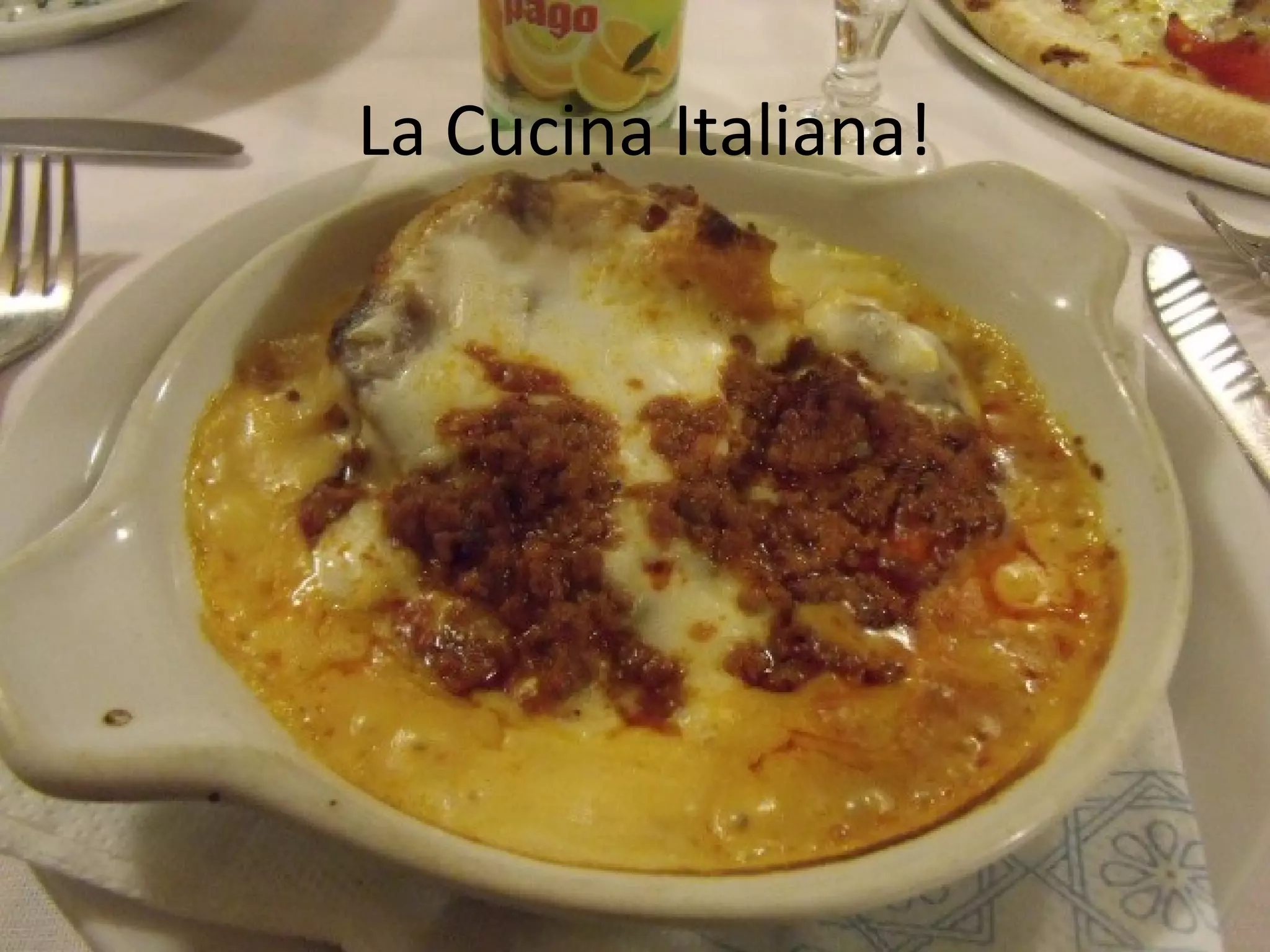 La Cucina Italiana | PPT