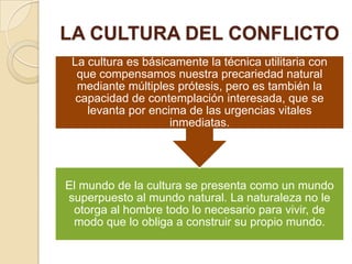 La cultura como diversidad y conflicto | PPTX