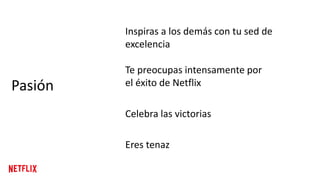 La cultura de NETFLIX Libertad y Responsabilidad / NETFLIX Culture ...