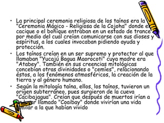 La cultura taína | PPT