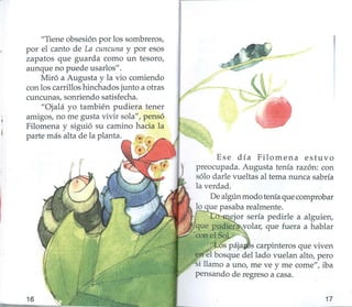 Libro La Cuncuna Filomena 2do básico | PDF
