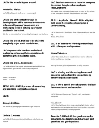 Lac understanding responses | PDF