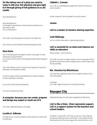 Lac understanding responses | PDF