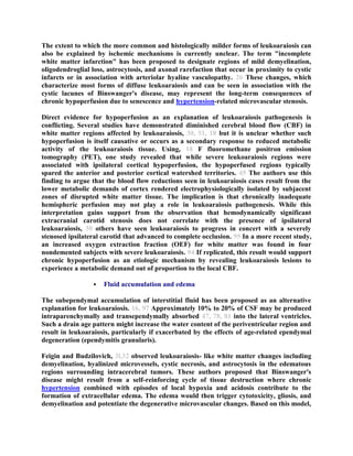 Radiological pathology of microvascular brain disease | PDF
