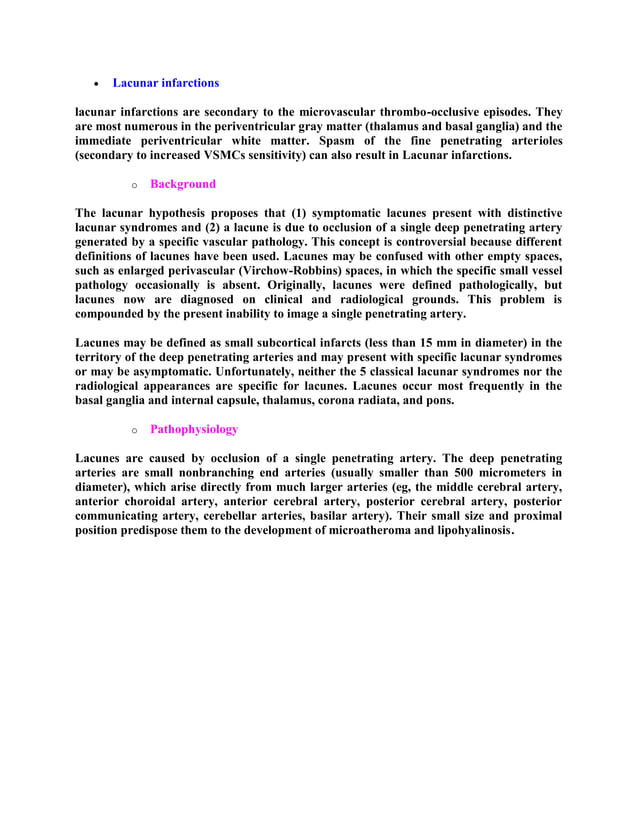 Radiological pathology of microvascular brain disease | PDF