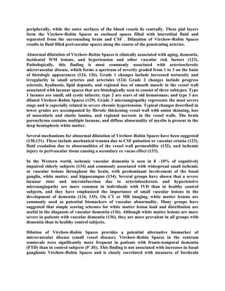 Radiological pathology of microvascular brain disease | PDF