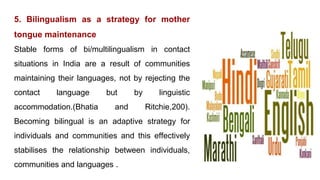 Multilingualism in India | PPTX