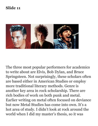 On Being a Rock and Roll Librarian | PDF