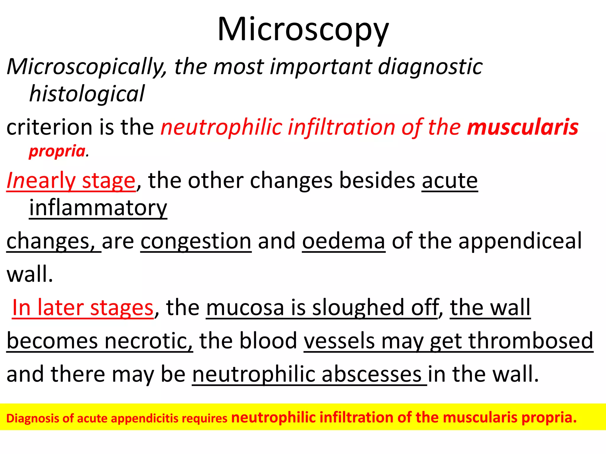 L acute appendicitis | PPTX