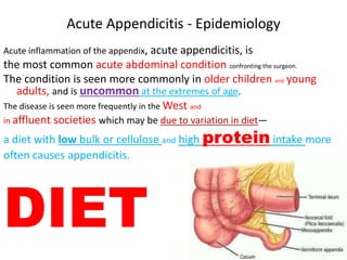 L acute appendicitis | PPT