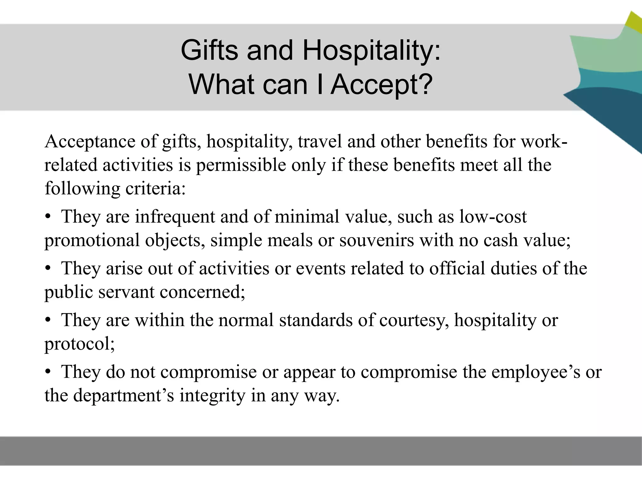 Library and Archives Canada (LAC) Code of Conduct | PPTX