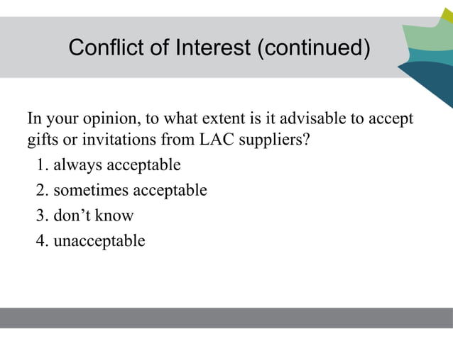 Library and Archives Canada (LAC) Code of Conduct | PPT