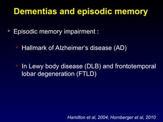 Differences in spatial and temporal order memory in various ...