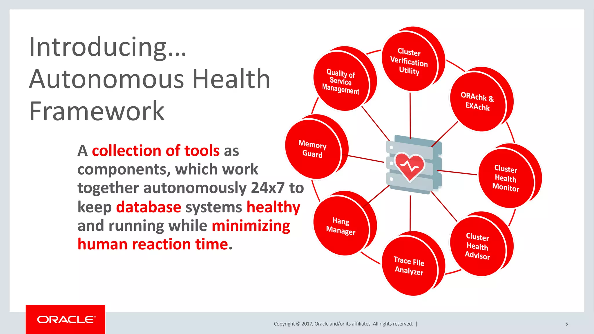 LAD - GroundBreakers - Jul 2019 - Using Oracle Autonomous Health Framework to Troubleshoot and ...