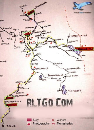 Ladakh road trip_map | PDF