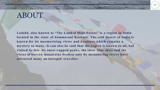 Ladakh travel guide | PPT
