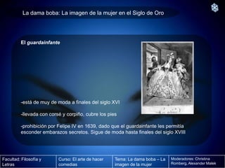 La Dama Boba - imagen de la mujer | PPTX