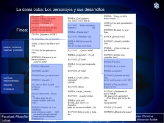 La Dama Boba - imagen de la mujer | PPTX