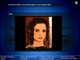 La Dama Boba. Imagen de la mujer | PPTX