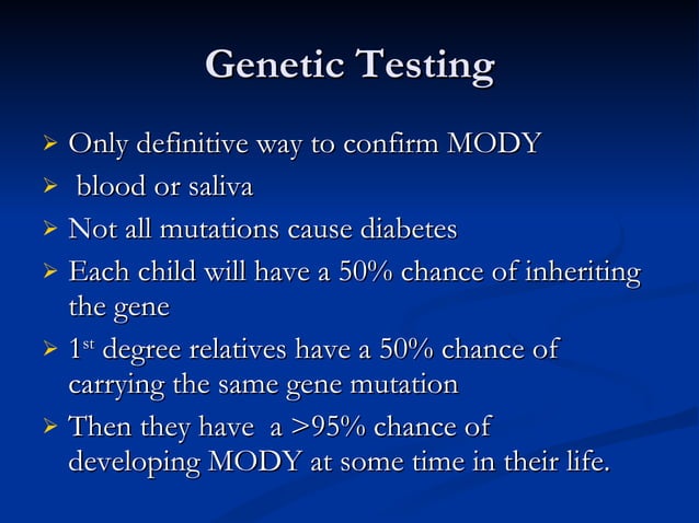 LADA & MODY DIABETES | PPT | Free Download