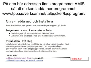 Ladda Ner Amis | PPT