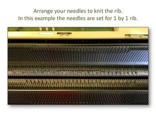 Step by step guide to Ladderback Jacquard | PPTX