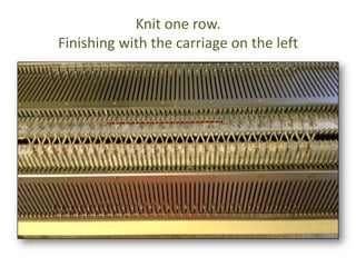 Step by step guide to Ladderback Jacquard | PPTX