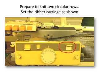 Step by step guide to Ladderback Jacquard | PPTX
