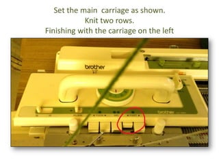 Step by step guide to Ladderback Jacquard | PPTX