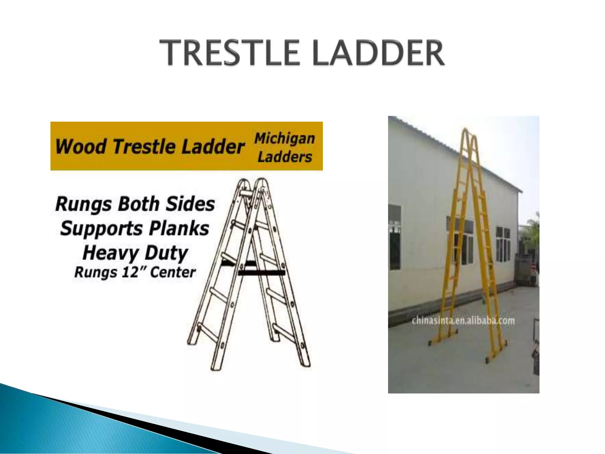 Ladder Types & Safety & Requirements | PDF
