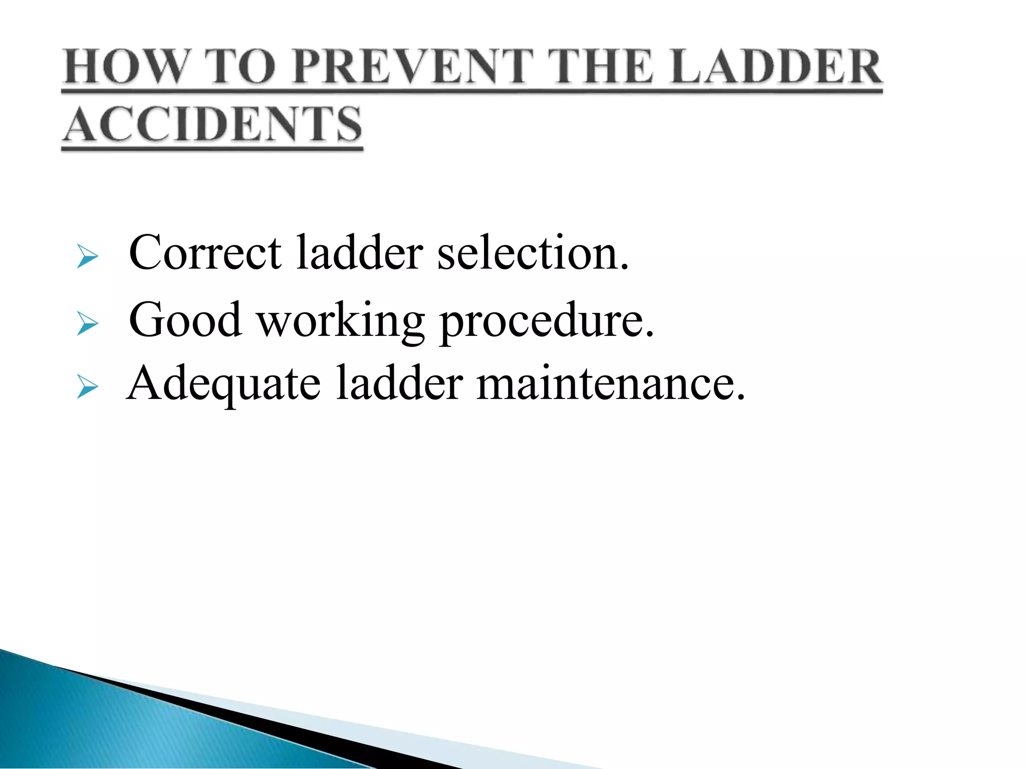 Ladder Types & Safety & Requirements | PDF
