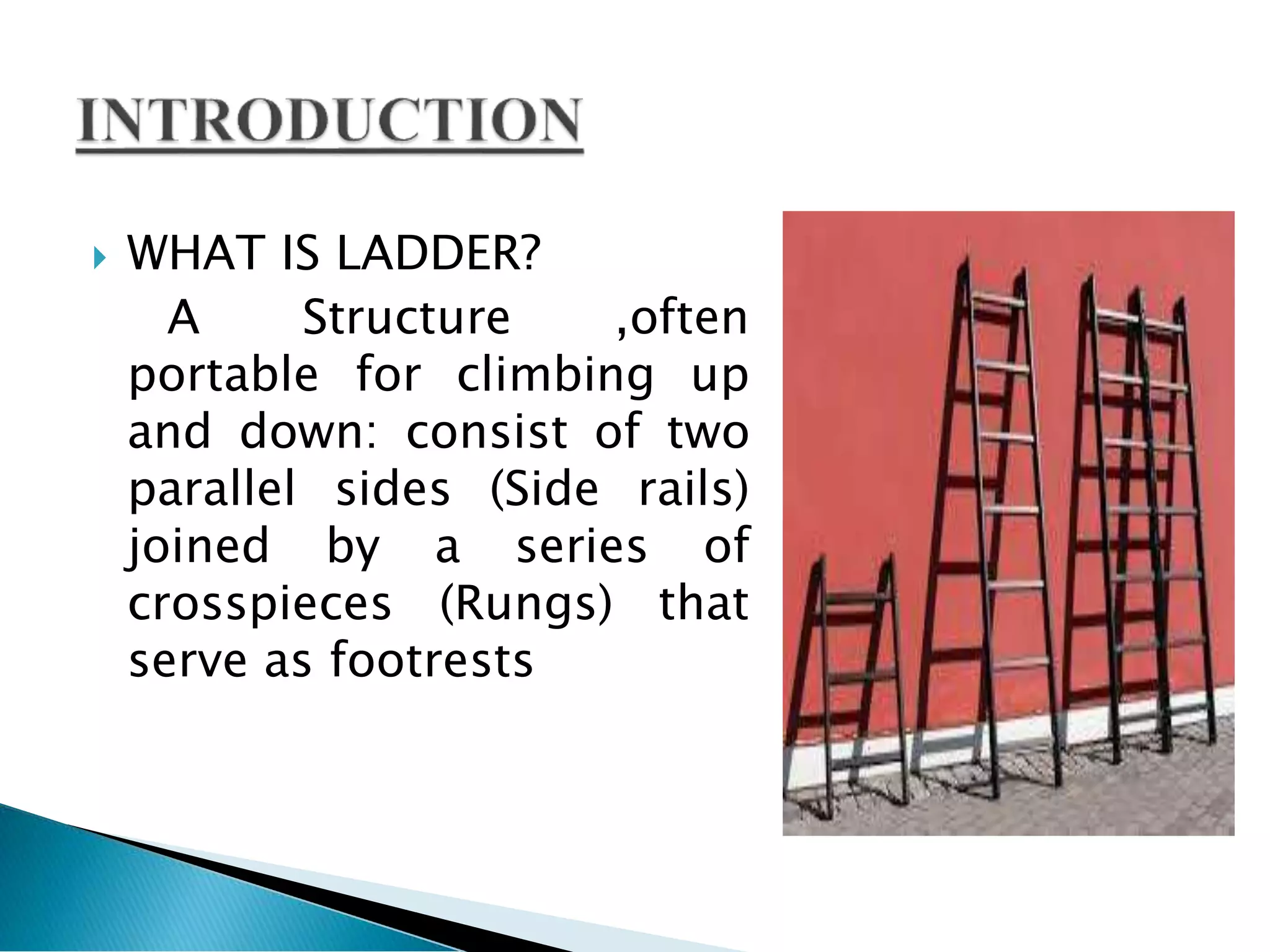 Ladder Types & Safety & Requirements | PDF