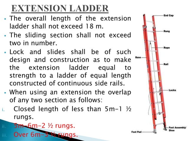 Ladder Types & Safety & Requirements | PDF | Climbing | Extreme Sports