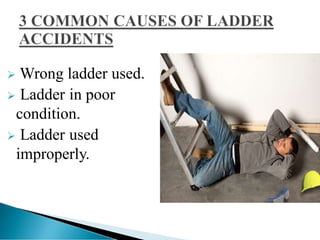 Ladder Types & Safety & Requirements | PDF