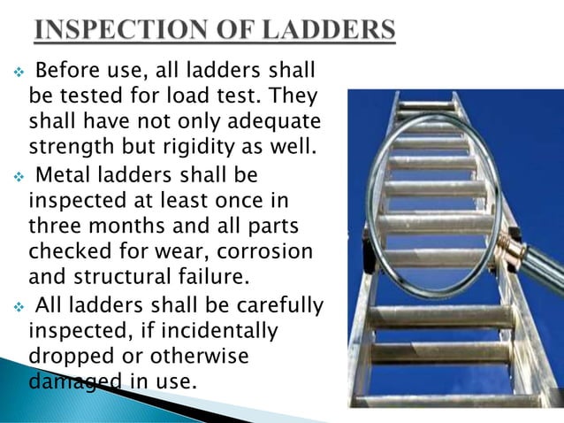 Ladder Types & Safety & Requirements | PDF | Climbing | Extreme Sports