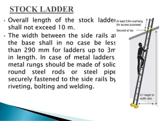 Ladder Types & Safety & Requirements | PDF
