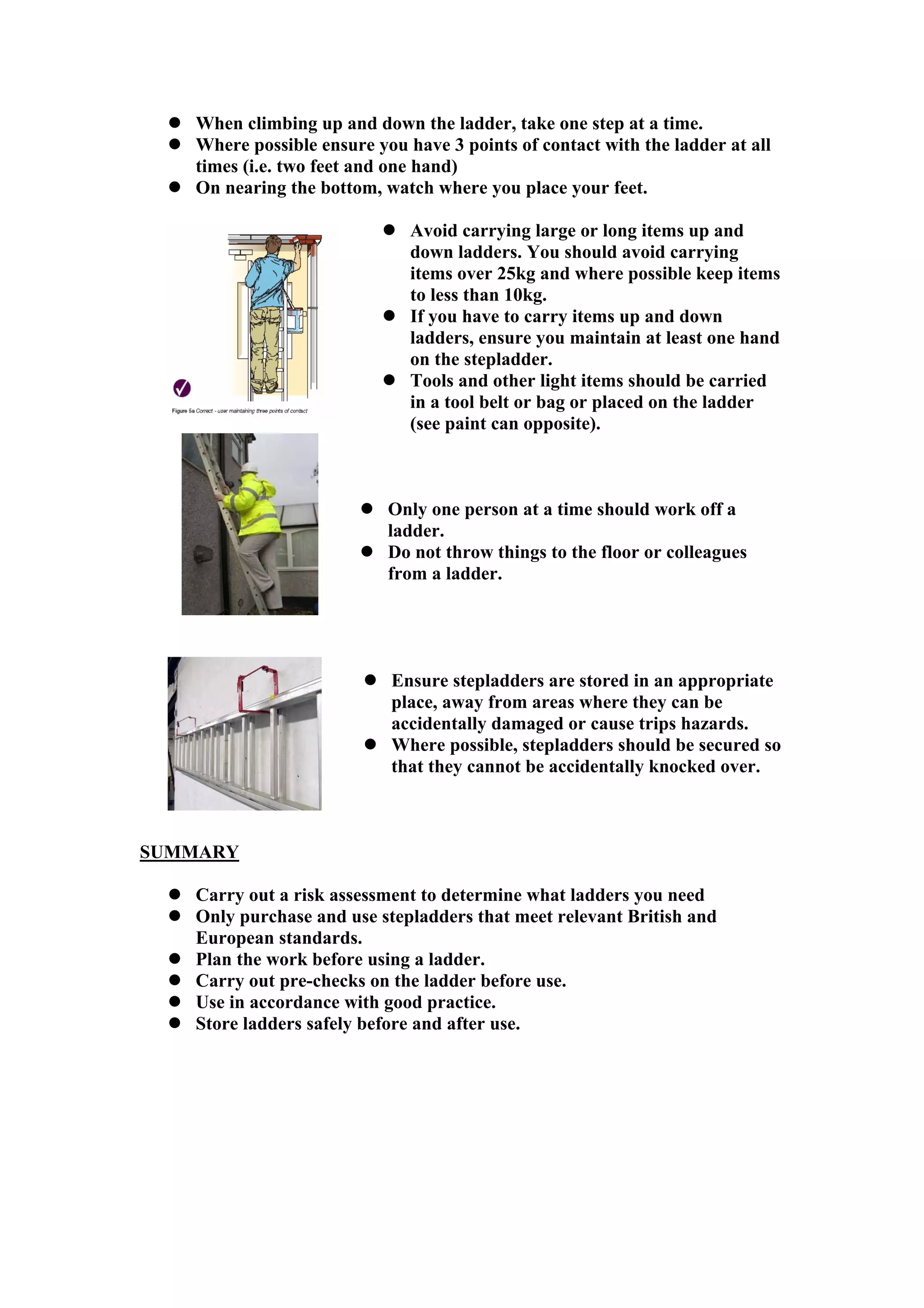 Ladder handout | PDF