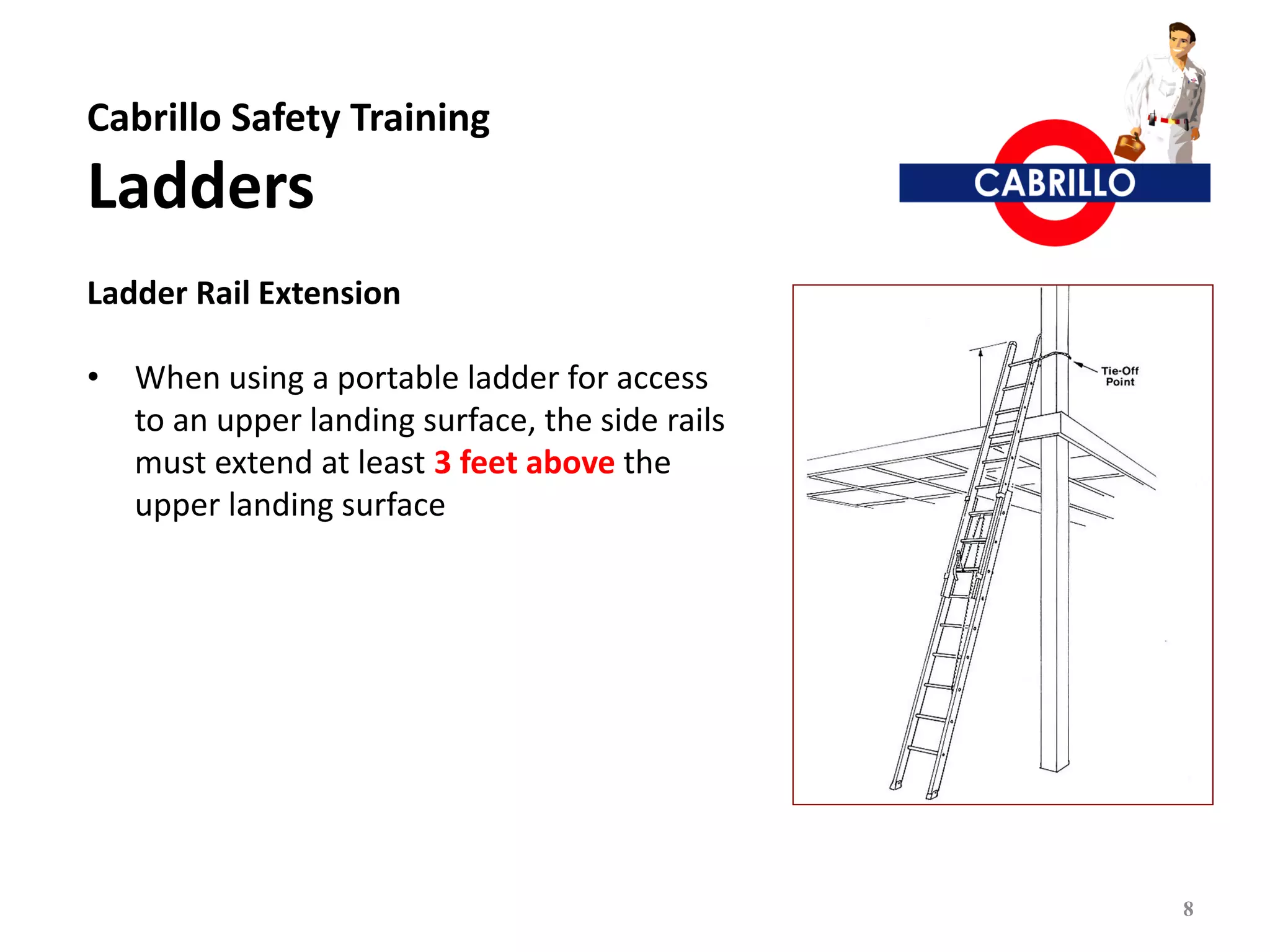 Ladder Safety PDF | PPT