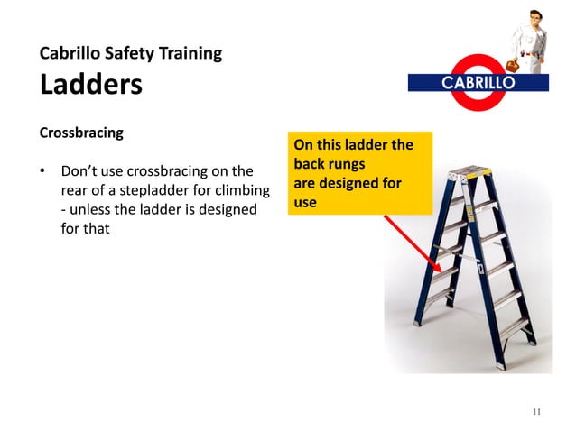 Ladder Safety PDF | PPT