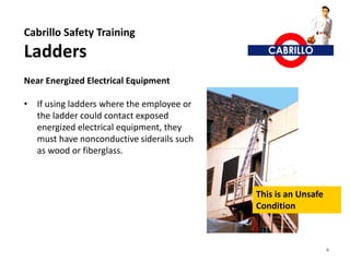 Ladder Safety PDF | PPT