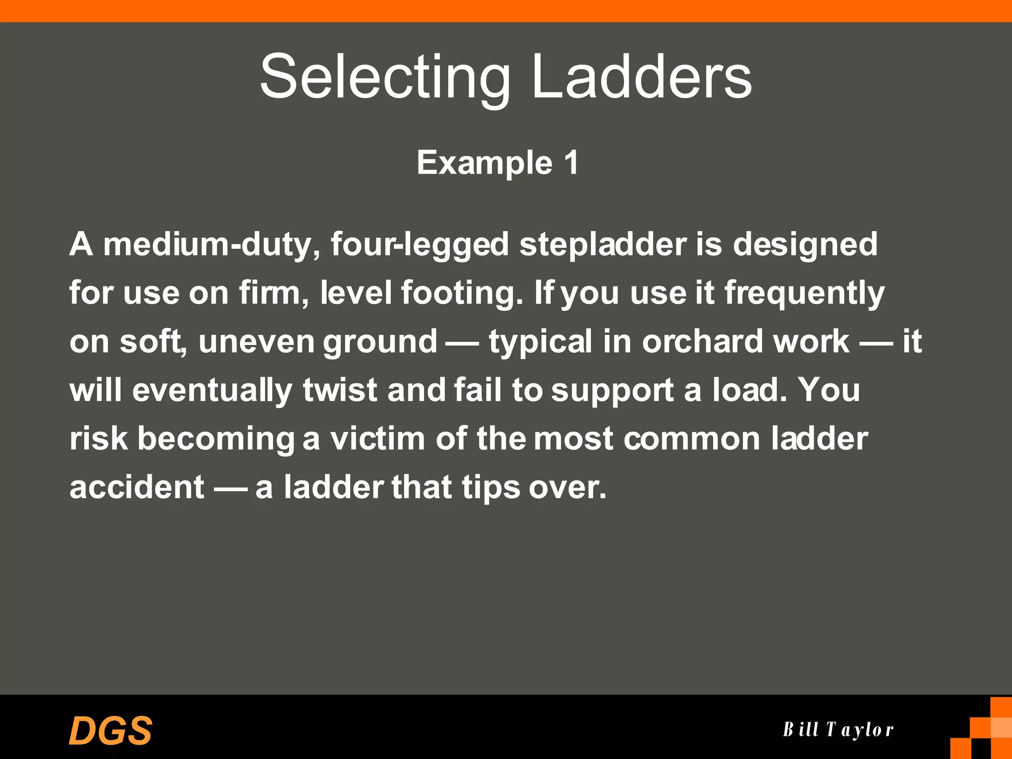 Ladder Safety | PPT